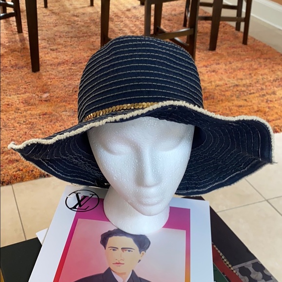 AZALEA | Accessories | Azalea Denim And Sequins Boho Brimmed Hat | Poshmark